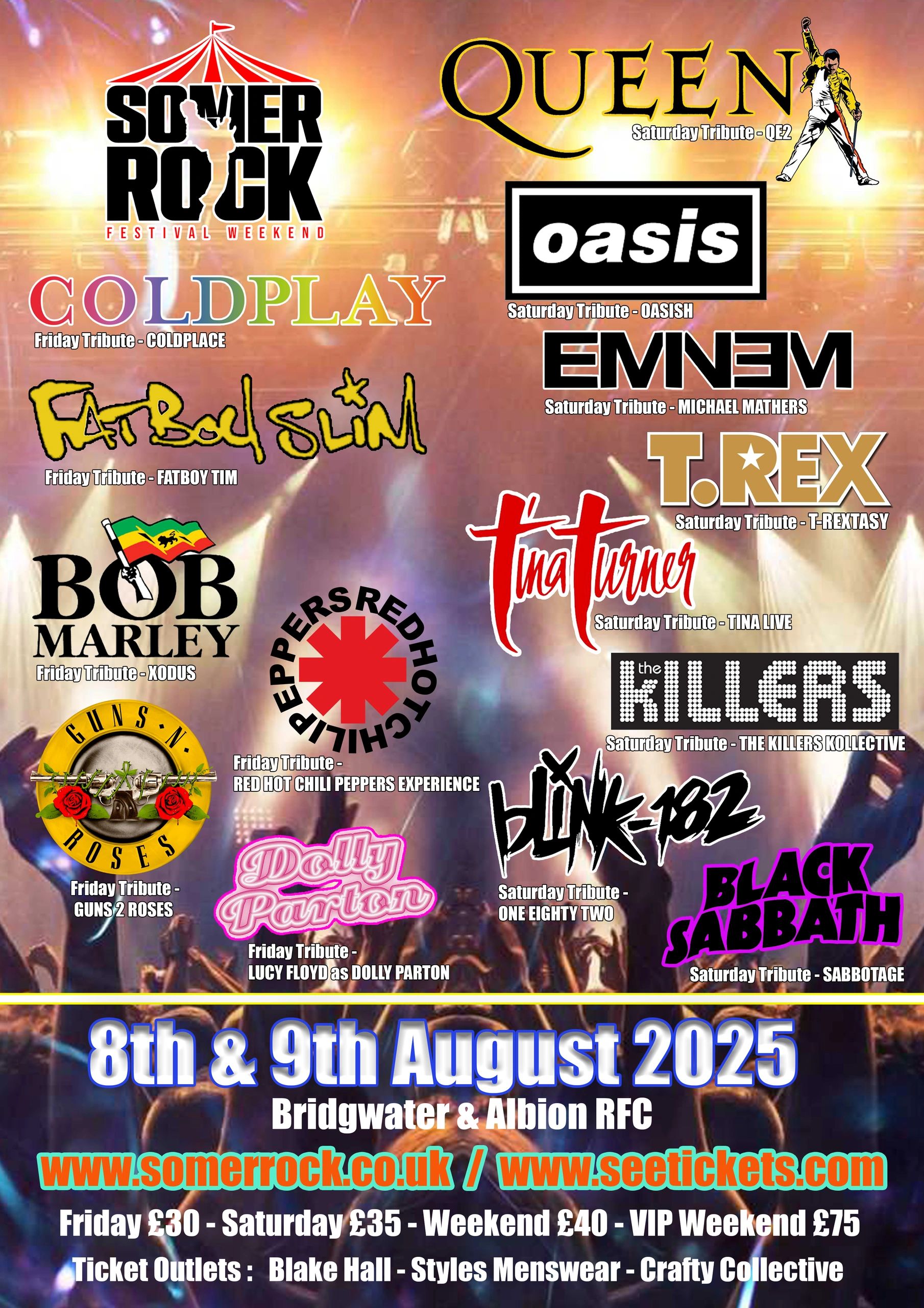 Somerrock Tribute Music Festival England